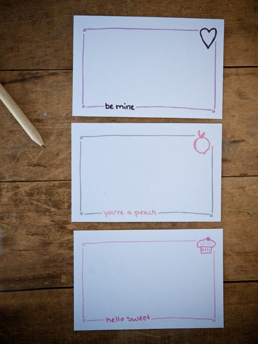 Sweet Love Note Valentines from Emmy Lu - The Sweetest Occasion