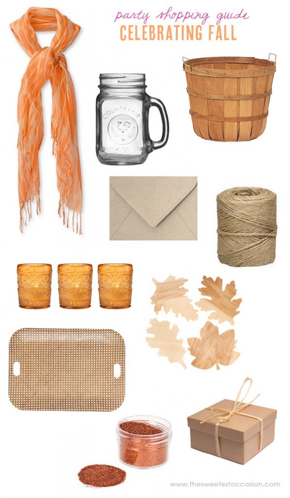 Party Shopping: Celebrating Fall - The Sweetest Occasion