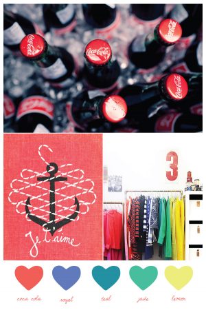 Party Palette: Coca-Cola Red + Brights - The Sweetest Occasion