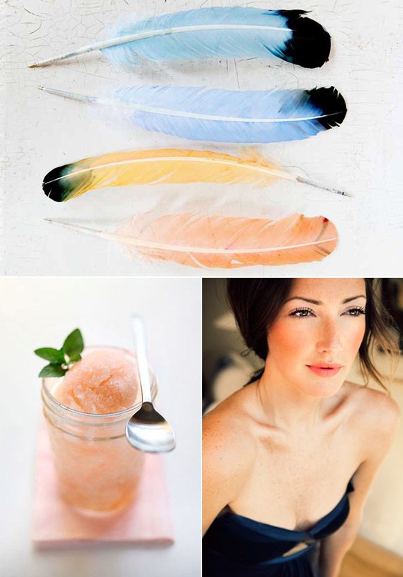 Party Palette: Navy + Sherbet - The Sweetest Occasion