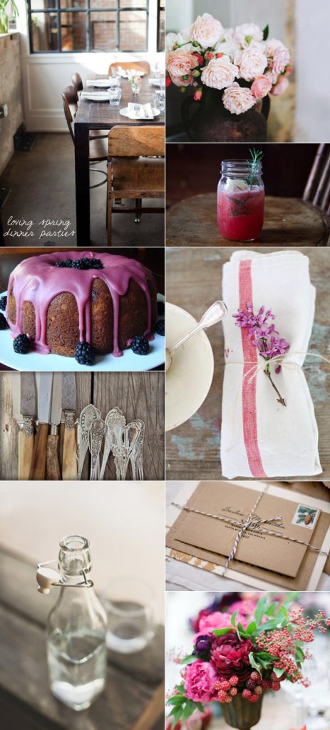 Loving Spring Dinner Parties - The Sweetest Occasion