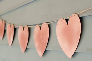 DIY Heart Garland - The Sweetest Occasion