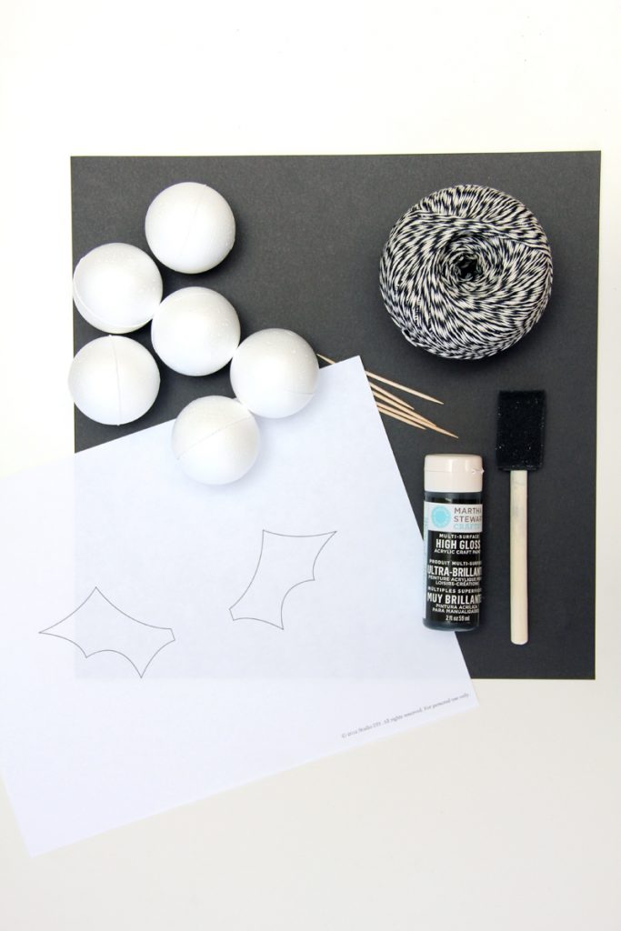 DIY Bat Garland - The Sweetest Occasion