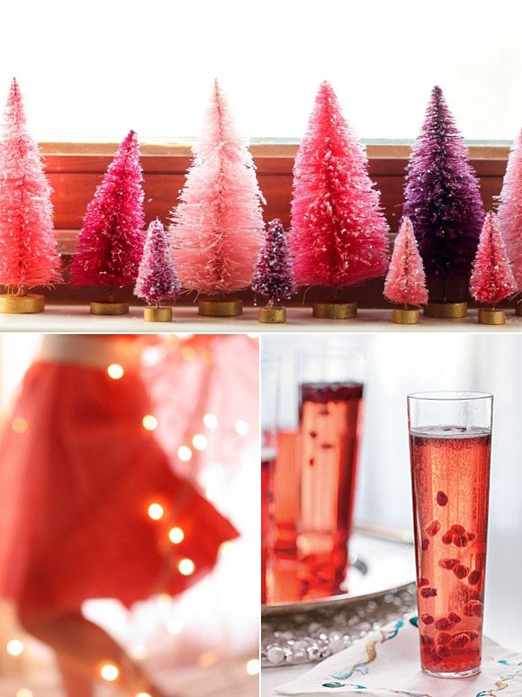 A Golden Holiday Party for the Ladies - The Sweetest Occasion