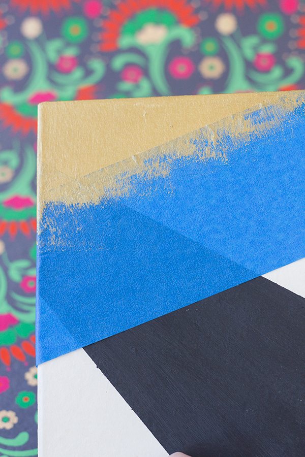 DIY Color Blocked Gift Boxes - The Sweetest Occasion