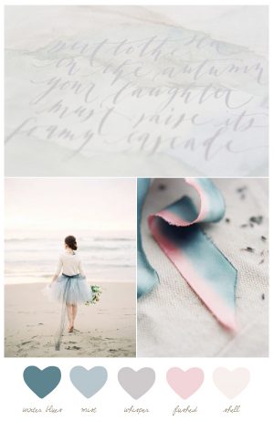Color Palette: Winter Blues + Mist - The Sweetest Occasion