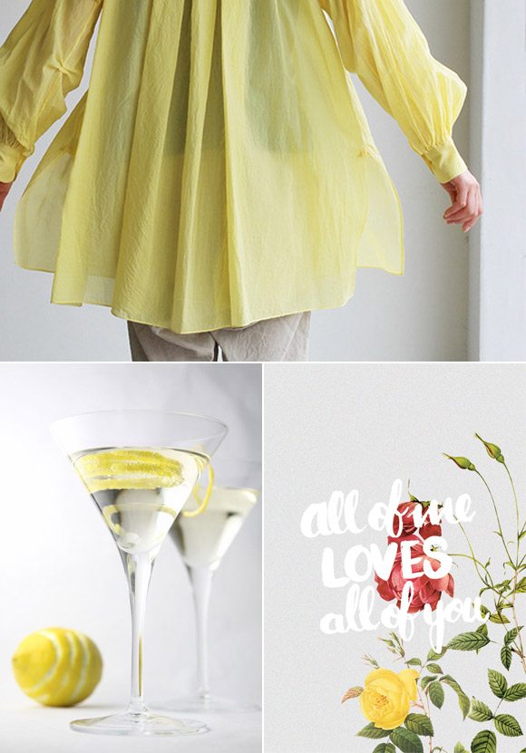 Color Palette: Citron + Rosebud - The Sweetest Occasion