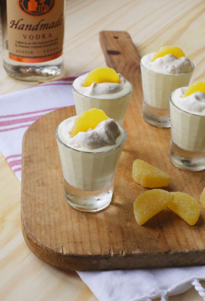 Lemon Drop Pudding Shots