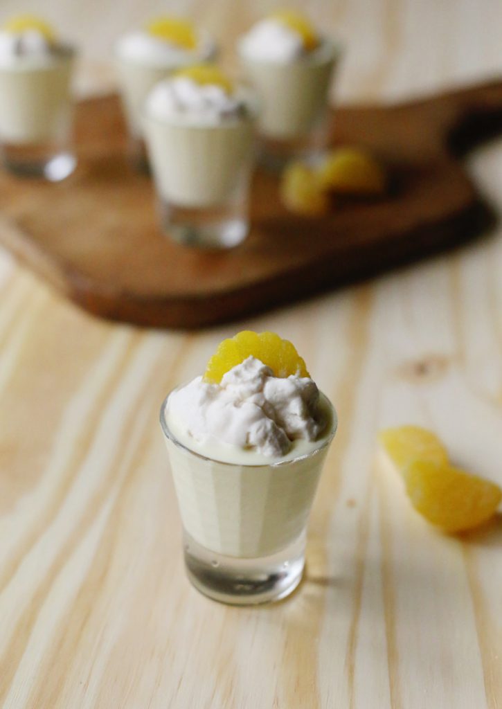 Lemon Drop Pudding Shots