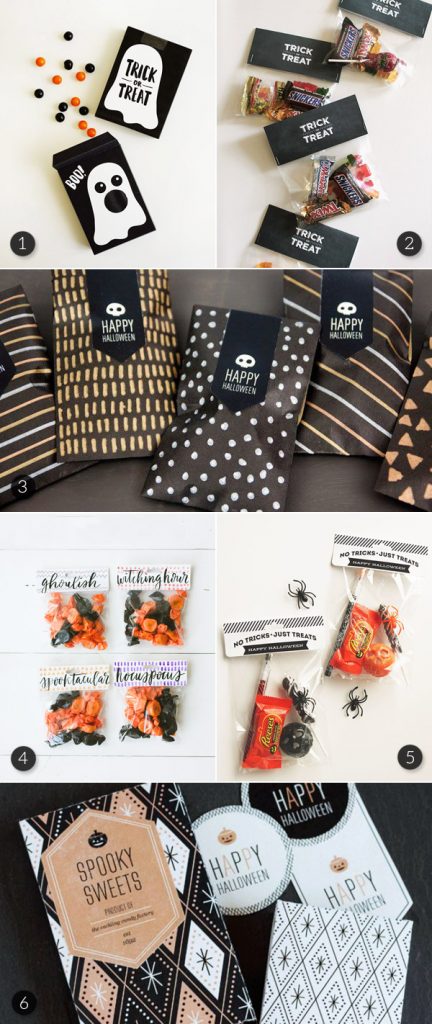 Last Minute Printable Halloween Treat Bags - The Sweetest Occasion