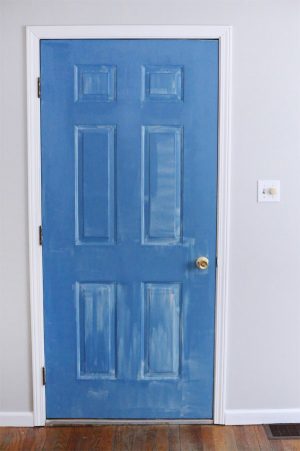 How to Paint a Door - 31 Days of Color with Valspar + Ace - The ...