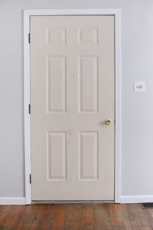 How to Paint a Door - 31 Days of Color with Valspar + Ace - The ...