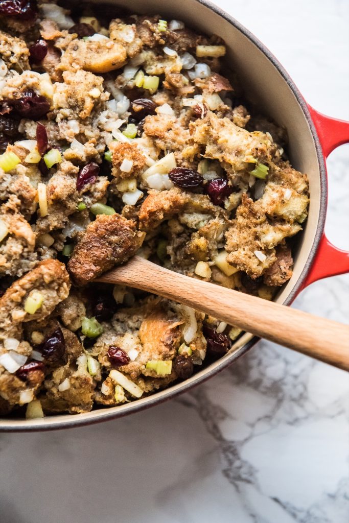 The Best Vegetarian Stuffing Recipe - The Sweetest Occasion