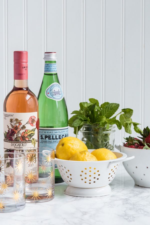 A Favorite Rosé Cocktail Recipe - Summer's Perfect Rosé Spritzer - The ...