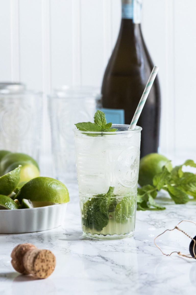 Summery Champagne Mojitos - The Sweetest Occasion