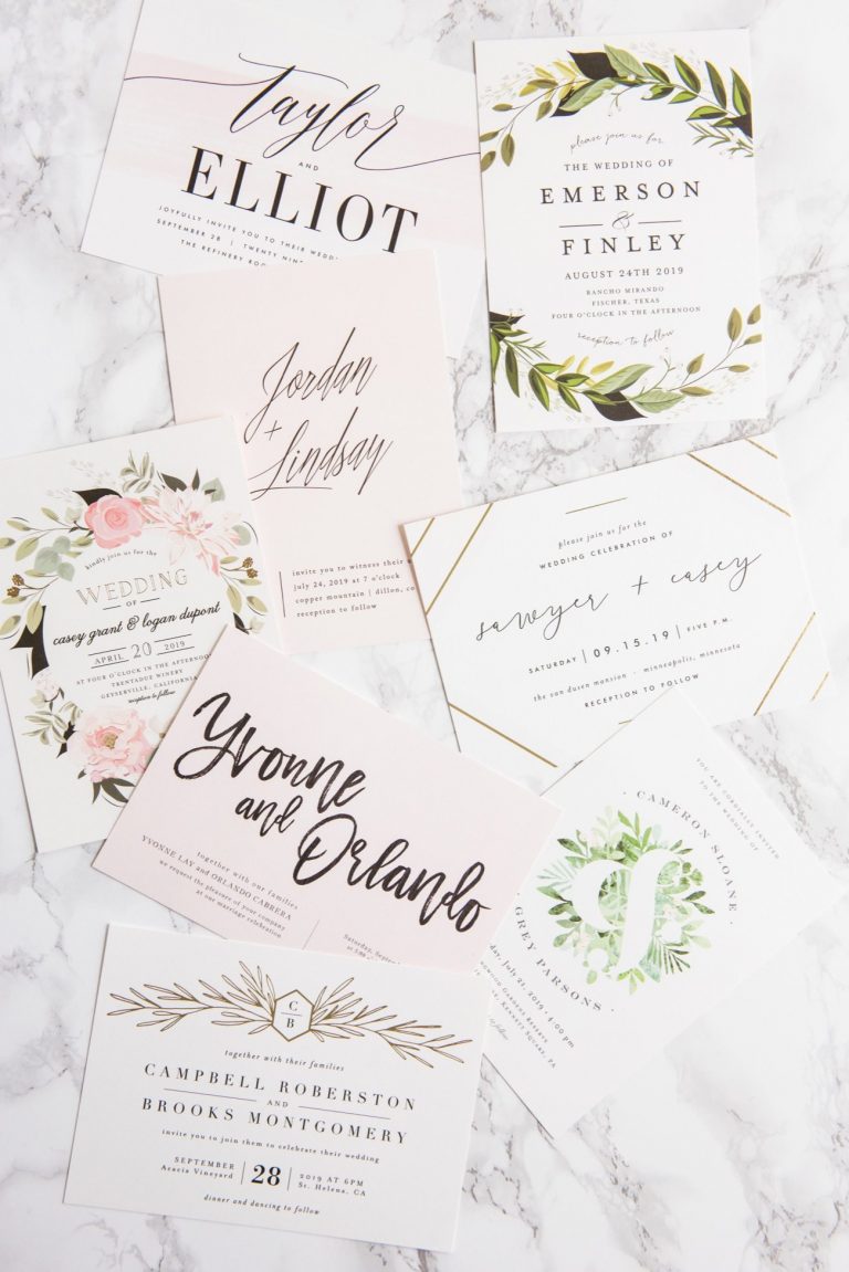 We're Getting Married! Choosing Our Wedding Invitations - The Sweetest ...