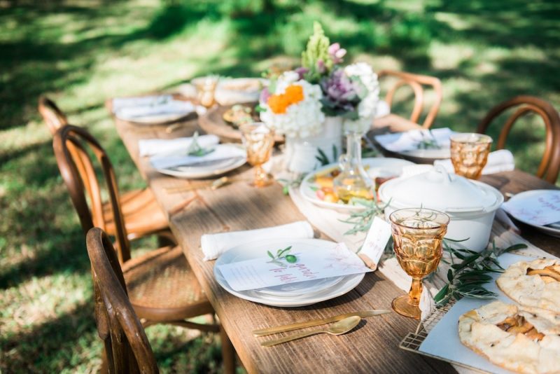 A Garden to Table Fall Dinner Party - The Sweetest Occasion