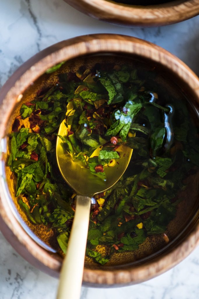 A Bread + Oil Appetizer Dipping Station - The Sweetest Occasion