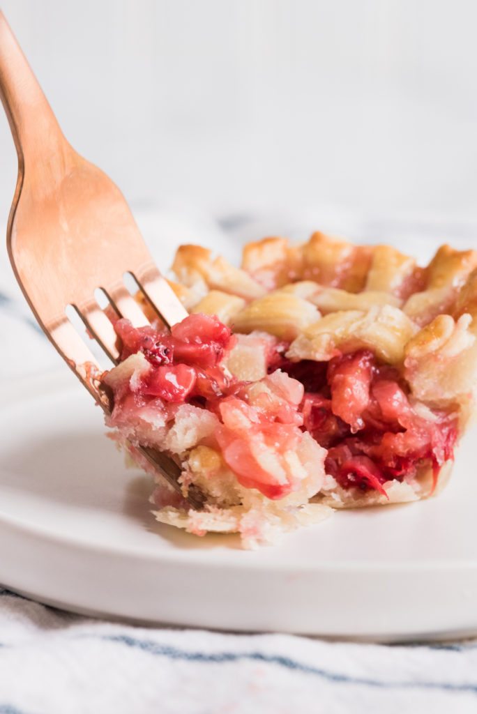 The Worlds Cutest Little Mini Strawberry Pies In A Muffin Tin The