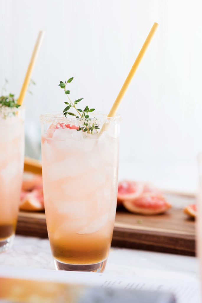 Mixing a Maple Salty Dog Cocktail + The Minimalist Kitchen Cookbook ...