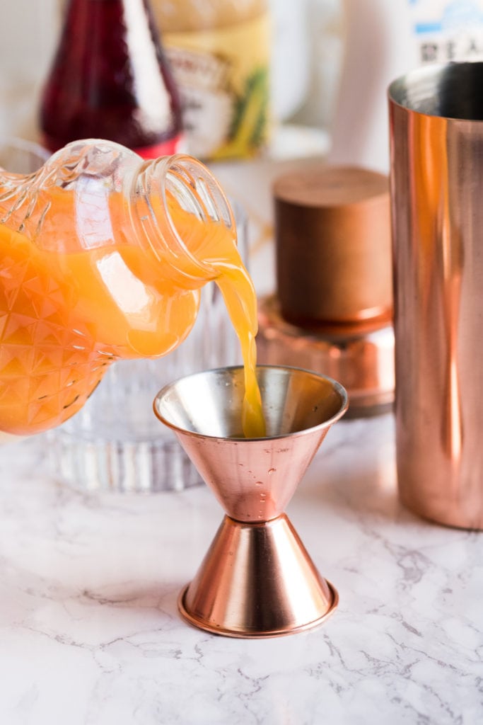 Say Sayonara Summer with a Mango Sunrise Piña Colada - The Sweetest ...