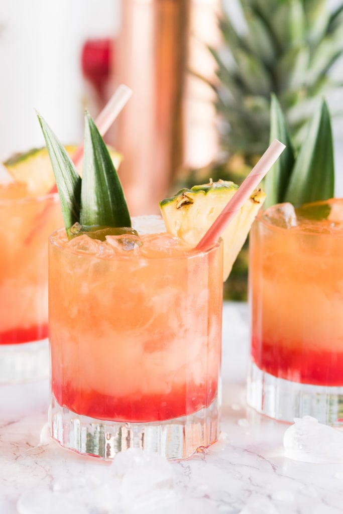 Say Sayonara Summer with a Mango Sunrise Piña Colada - The Sweetest ...