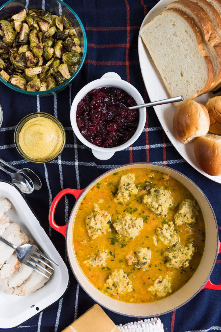 A Day After Thanksgiving Leftovers Party + Epic Leftover Stuffing ...