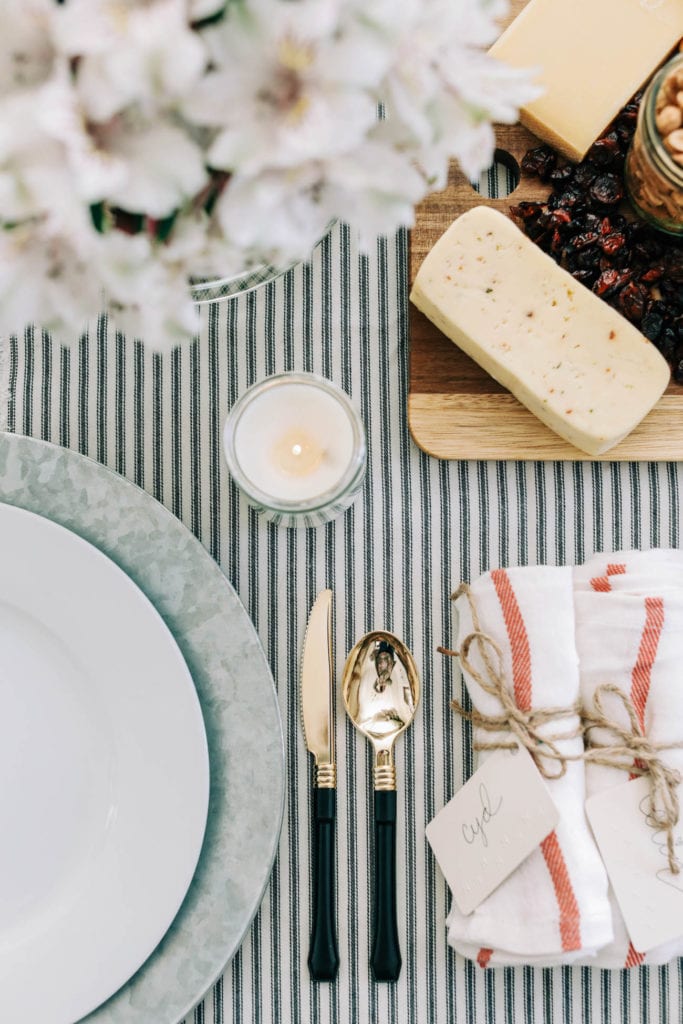 Setting the Table for a Casual Dinner Party - The Sweetest Occasion