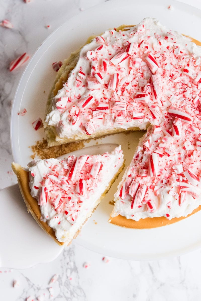The Easiest Christmas Cheesecake Hack - The Sweetest Occasion